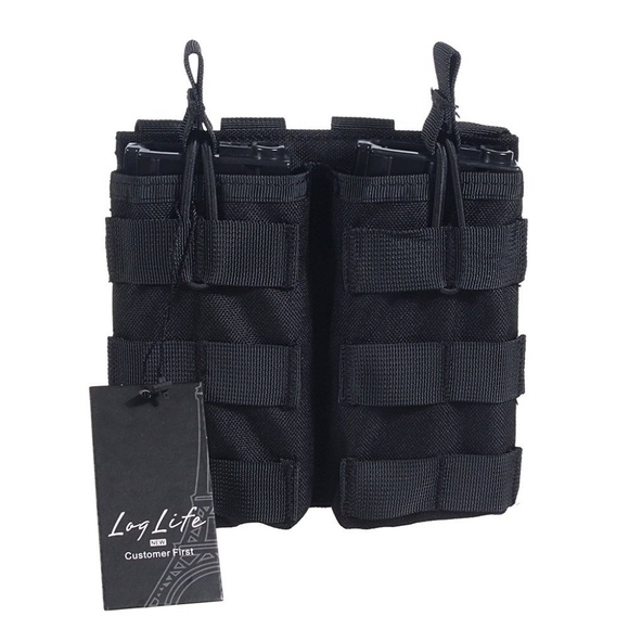LifeLog | Other | Double Open Top Magazine Pouch Bag Holder Case ...